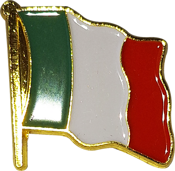 LP01 - Tri Colour Irish Flag Lapel Pin – The Celtic Card Team